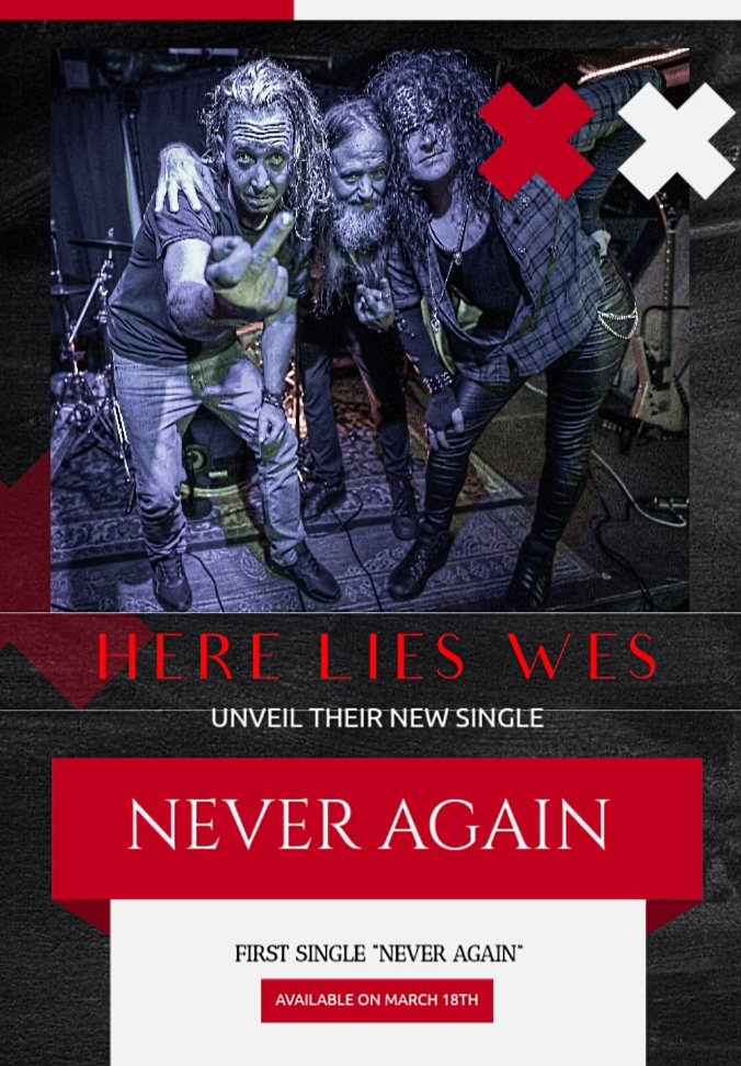 Here líes wes Nuevo single «Never Again» – Magazine Rock