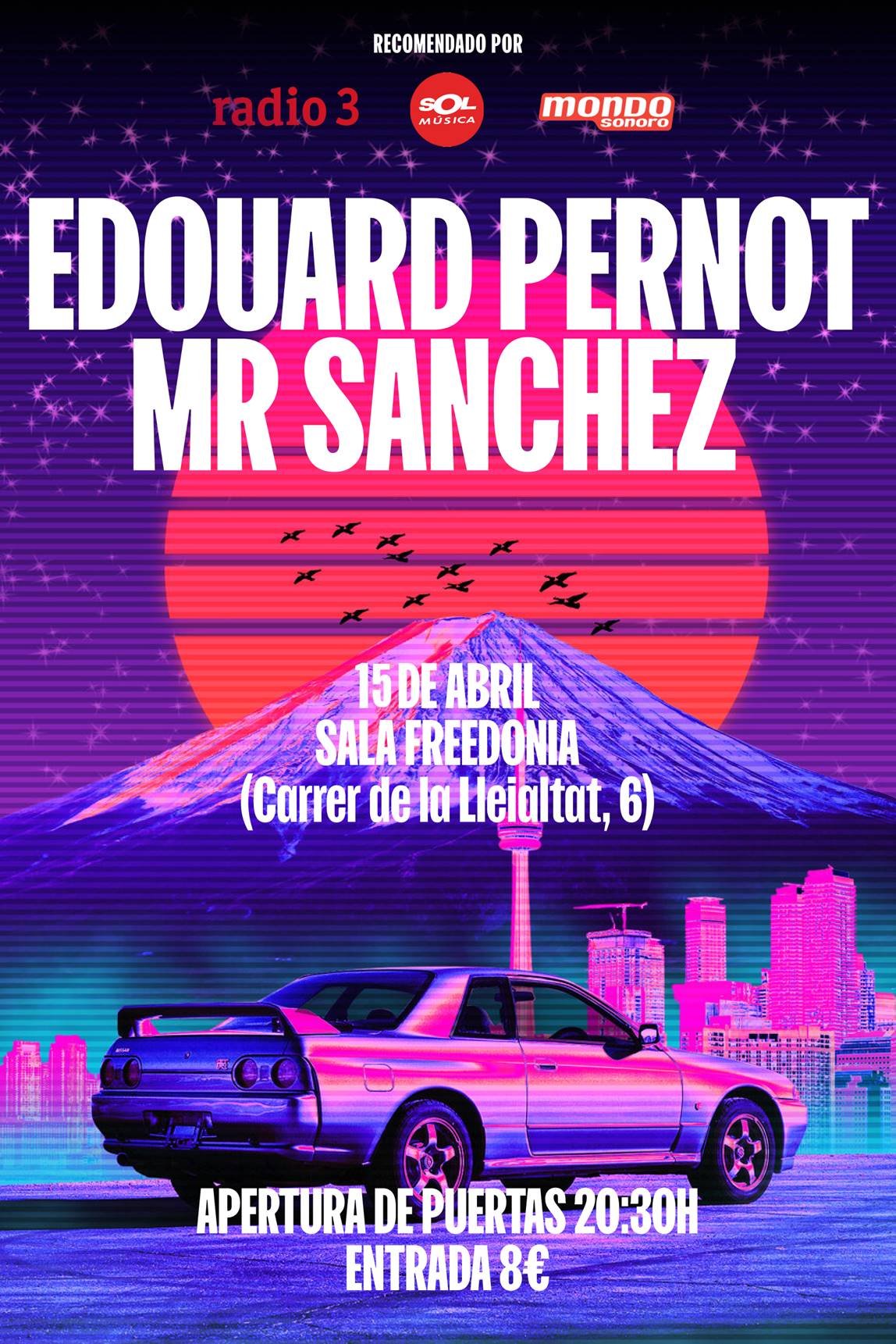MR SANCHEZ EN CONCIERTO-GIRA RENACIMIENTO I + EDOUARD PERNOT /// 15 DE ...