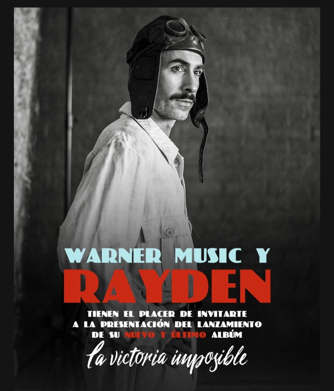 Warner Music y RAYDEN tiene el placer de invitarte a la presentación ...